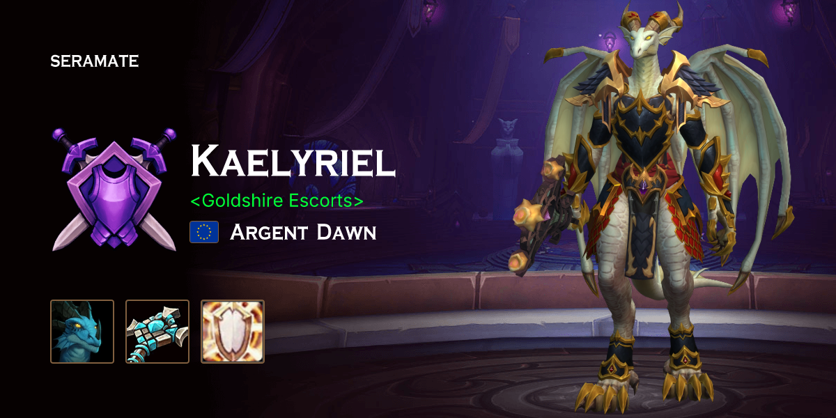 Kaelyriel @ Argent Dawn (EU) · Seramate · WoW PvP Leaderboards, Arena Activity, Character ...